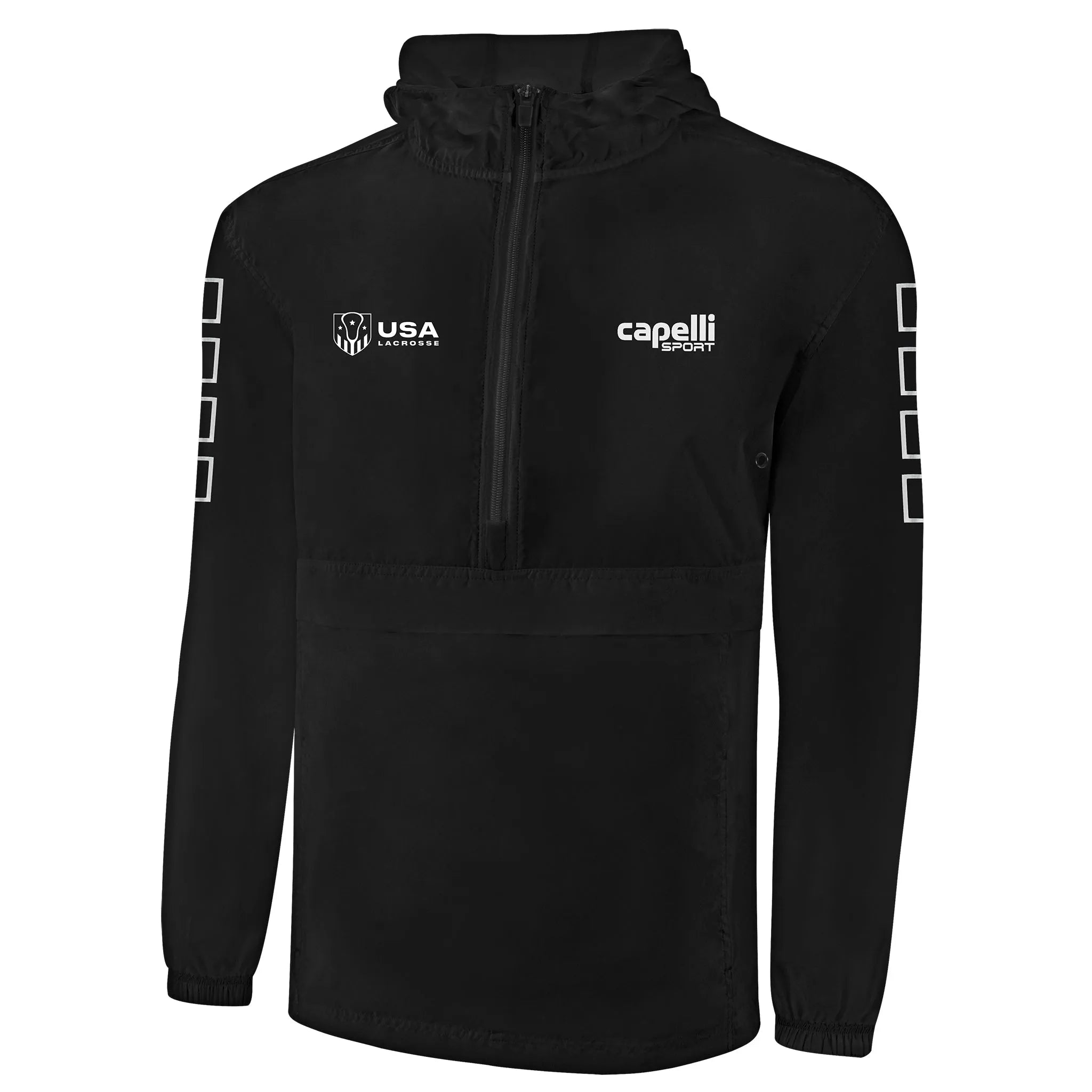 USA Lacrosse Youth Packable Windbreaker