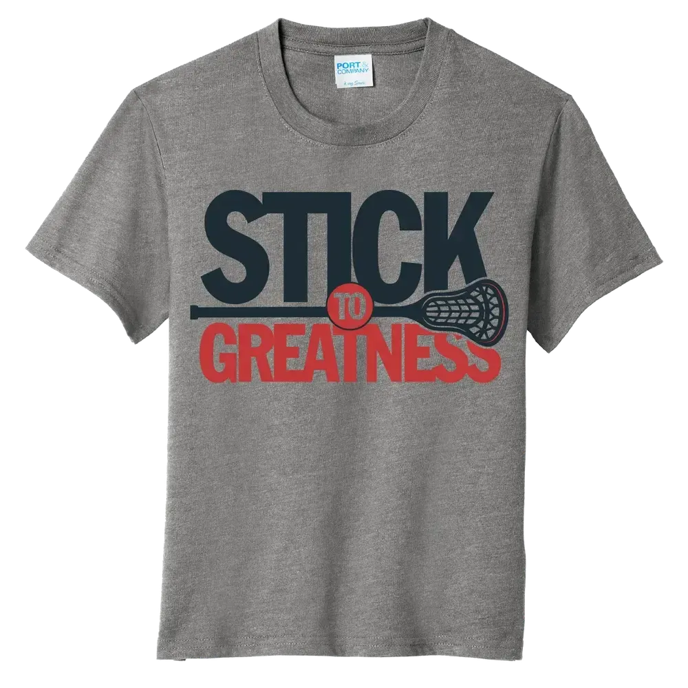 Stick To Greatness Youth Tee | USA Lacrosse